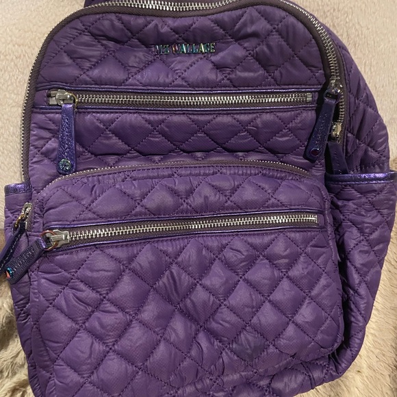 MZ Wallace | Bags | Gently Used Mz Wallace Small Crosby Backpack In ...